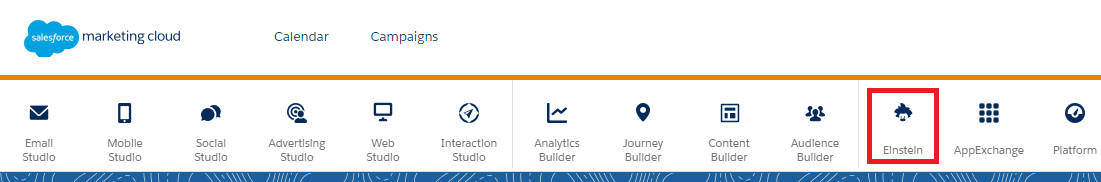 Salesforce Marketing Cloud: EINSTEIN IA