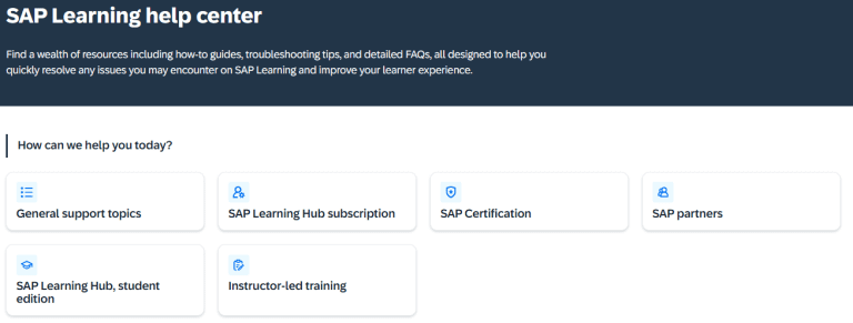 SAP Learning Hub: Qué es, versiones y cómo usarlo para certificarte | MOA