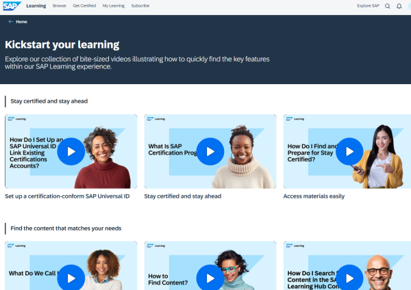 SAP Learning Hub: Qué es, versiones y cómo usarlo para certificarte | MOA