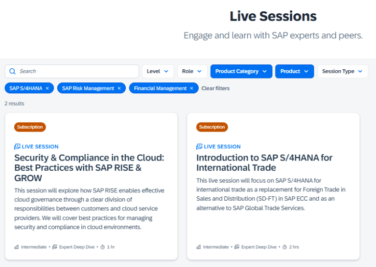 SAP Learning Hub: Qué es, versiones y cómo usarlo para certificarte | MOA
